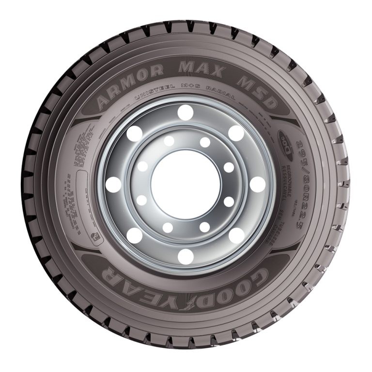 Llanta 295/80R22.5 16PR ArmorMax MSD TL Goodyear – LLANTAS GOODYEAR