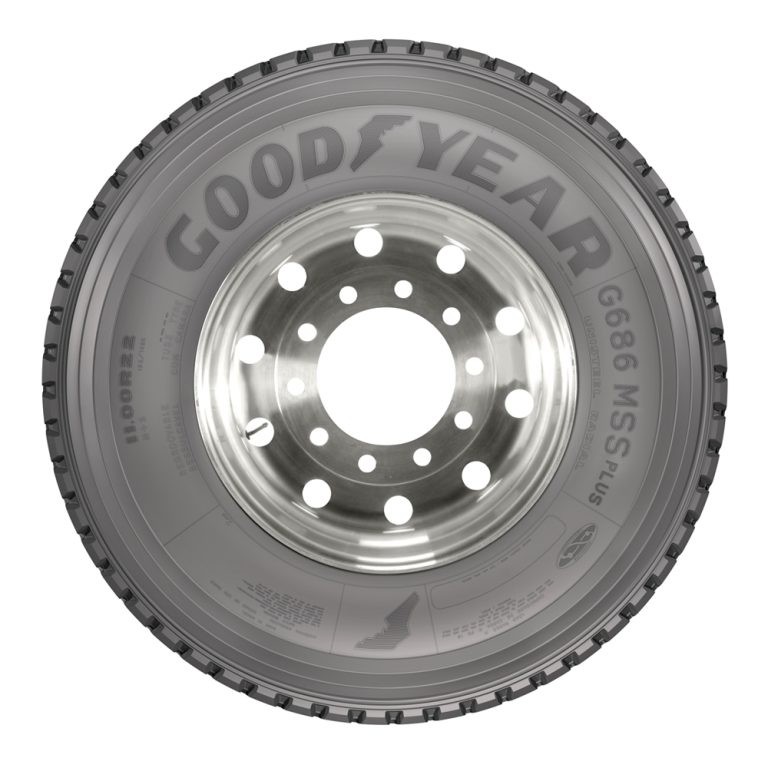 Llanta 11R22.5 16PR G686 MSS Plus TL Goodyear – LLANTAS GOODYEAR