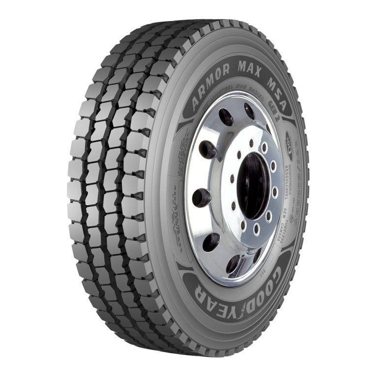 Llanta 295/80R22.5 18PR ArmorMax MSA Gen 2 TL Goodyear – LLANTAS GOODYEAR